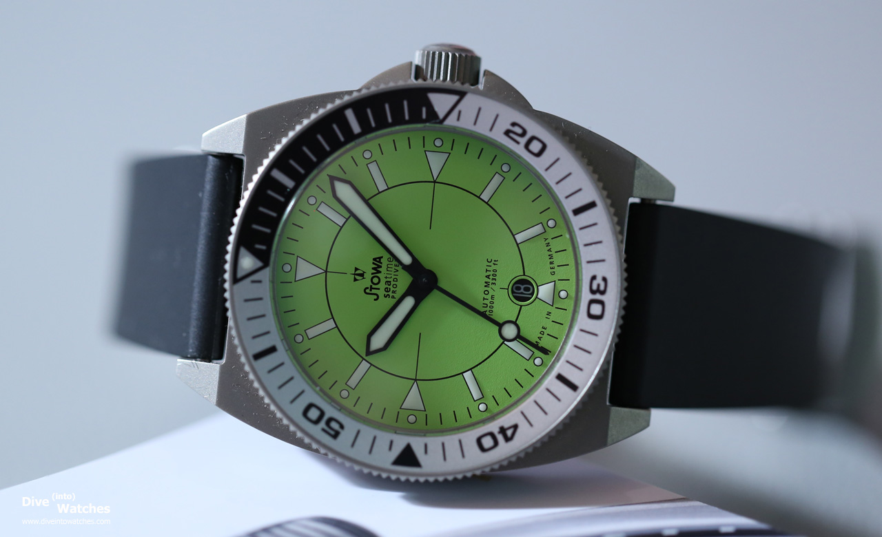 Stowa_Seatime_Green_Dial_Frontal_Baselworld_2017 – Dive into Watches