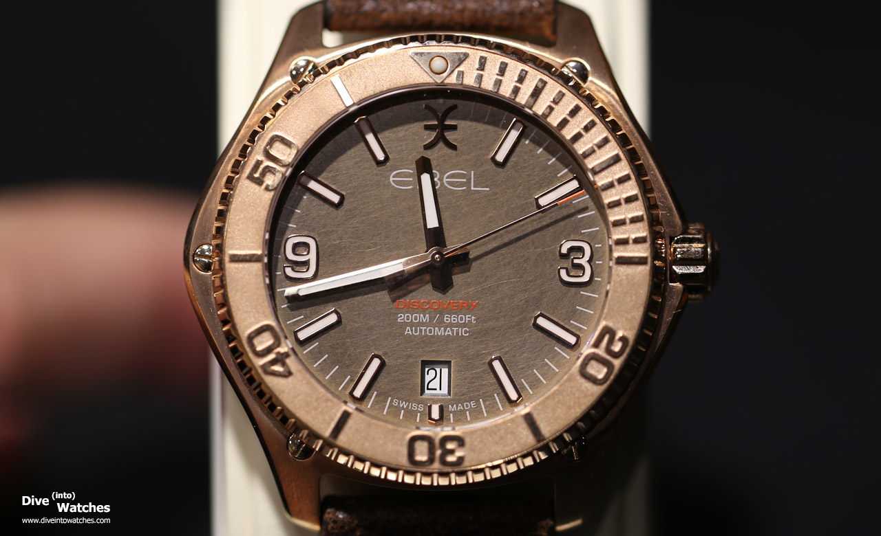 Ebel: Die späte Entdeckung von Bronze – Dive into Watches