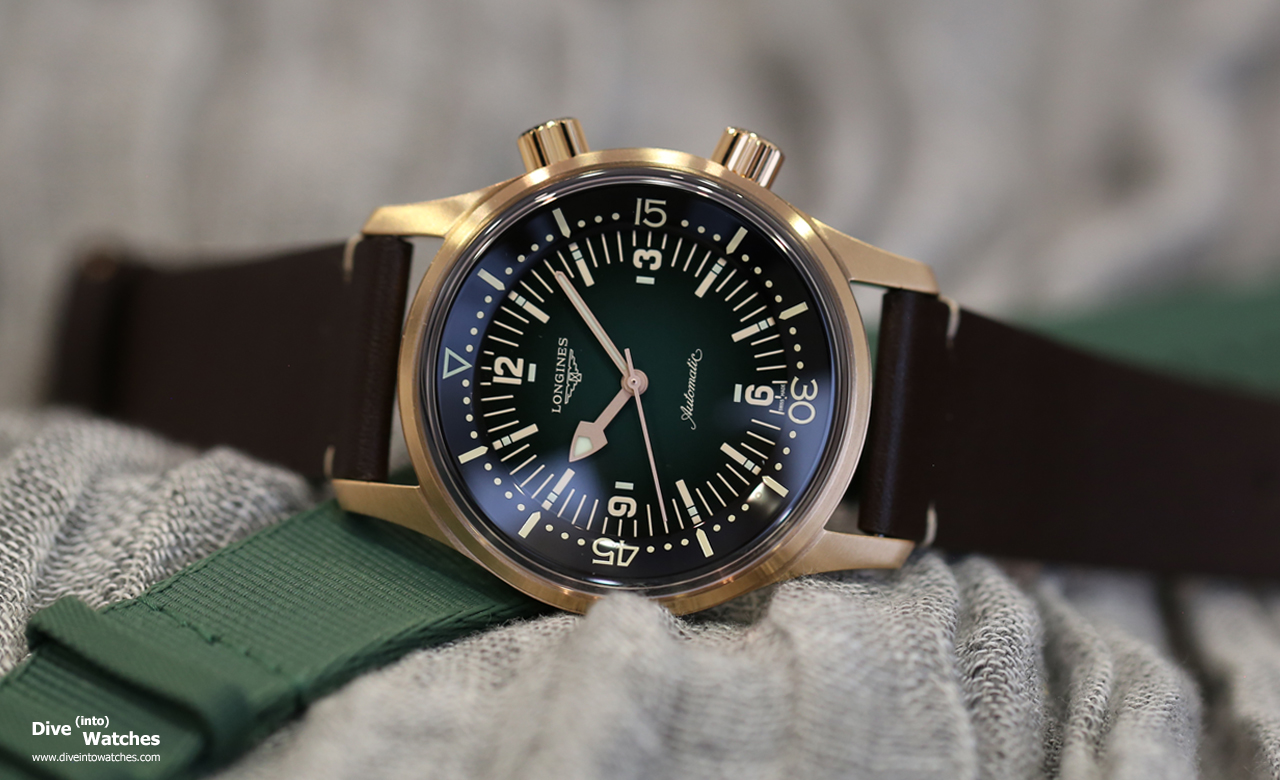Hands-On: Longines Legend Diver in Bronze – Dive into Watches