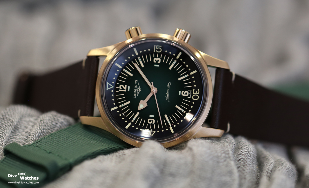 Hands-On: Longines Legend Diver in Bronze – Dive into Watches