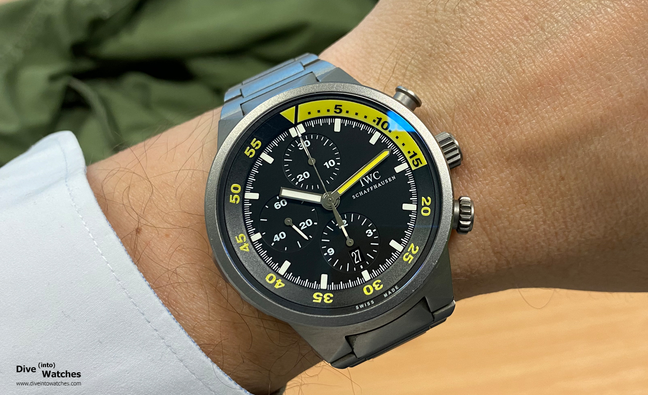 Hands-On: IWC Aquatimer Split Minute Chronograph – Dive into Watches