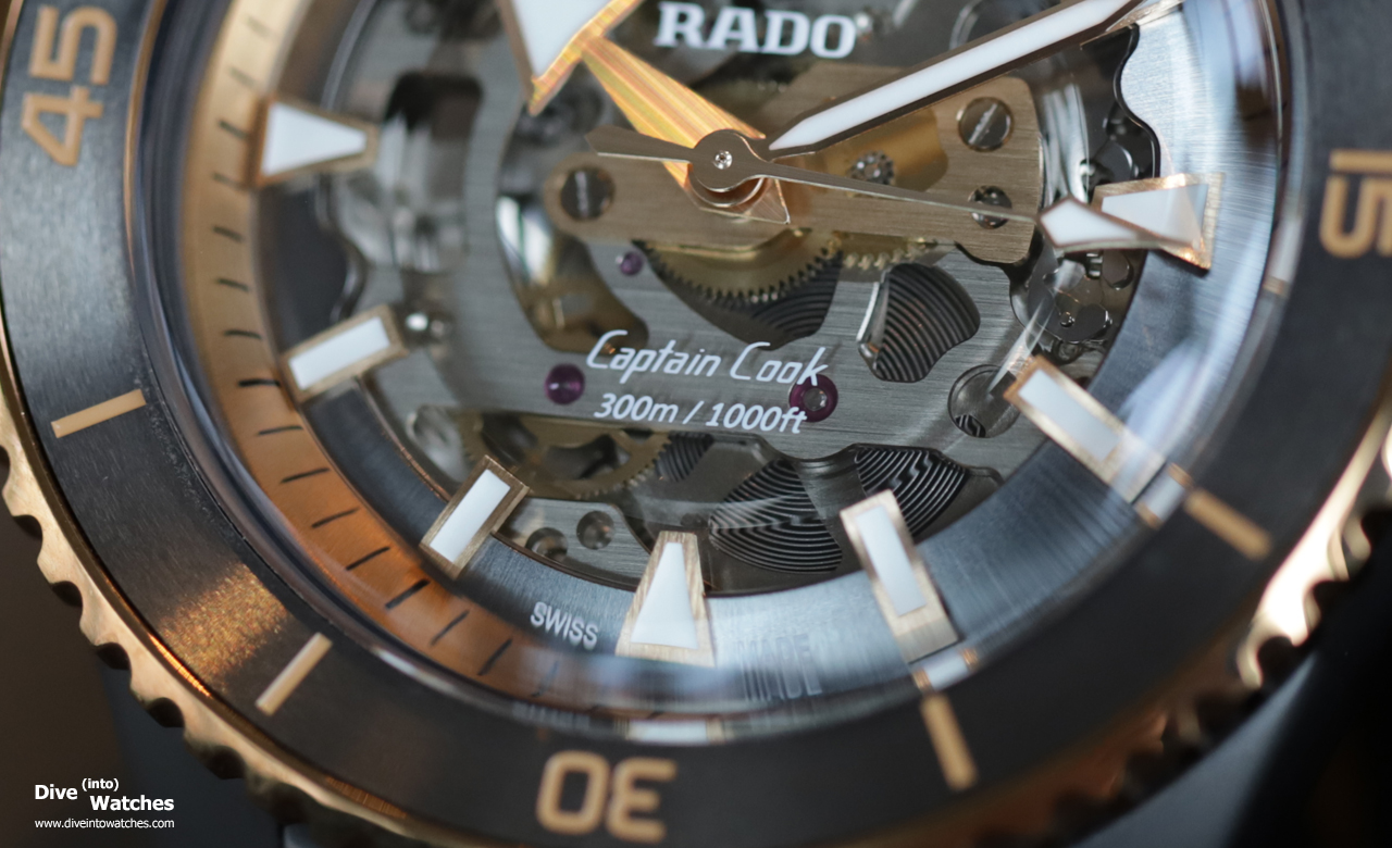 Rado: Captain Cook High-Tech Ceramic Skeleton – Dive into Watches