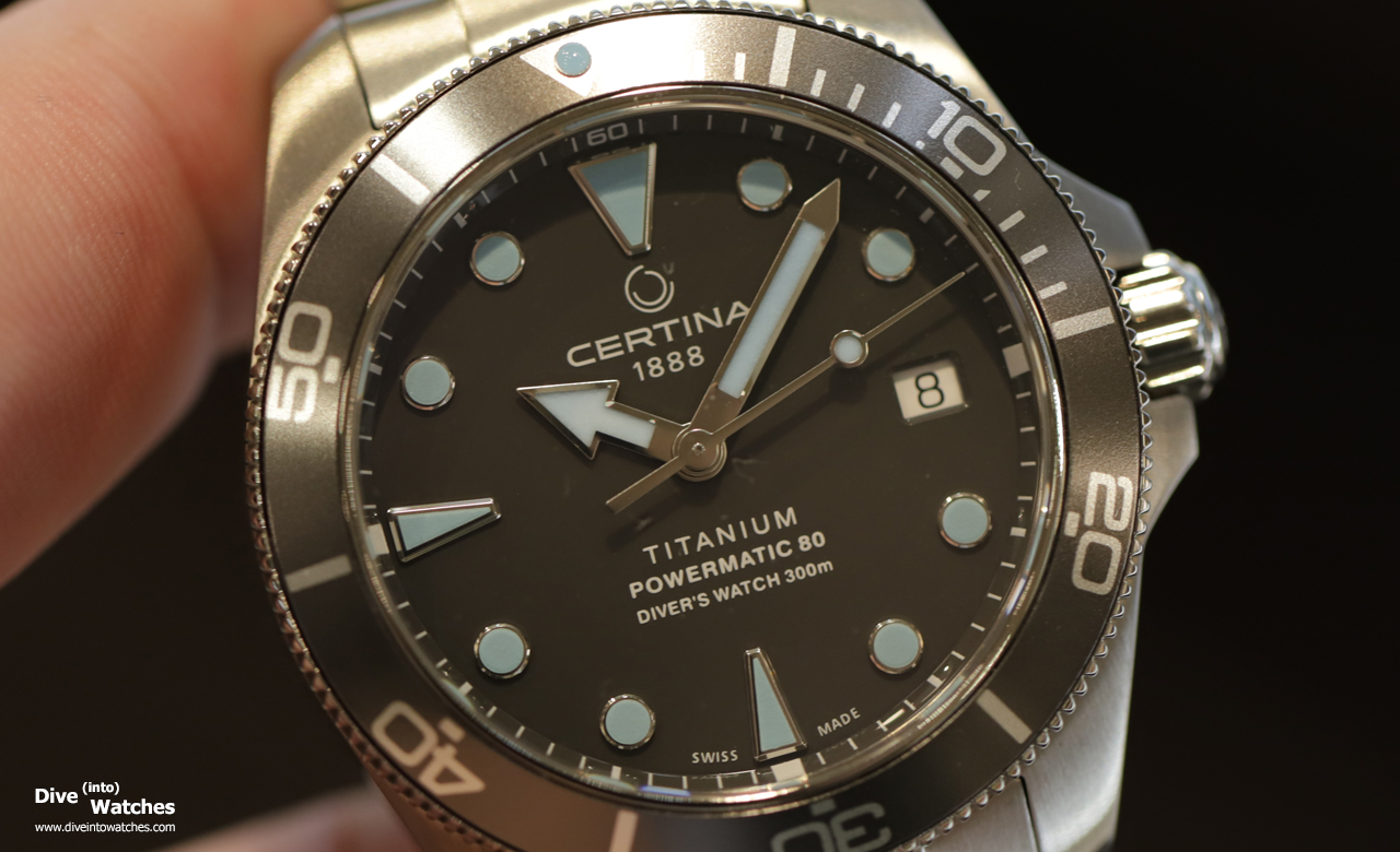 Neue Uhr: Certina DS Action Diver 38mm Titan