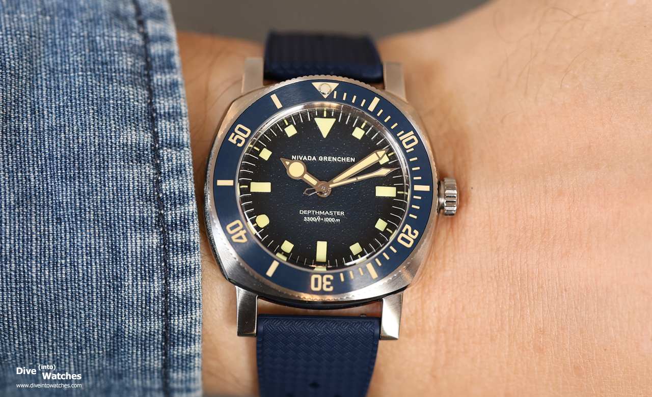 Neue Uhr: Nivada Depthmaster Blue LE