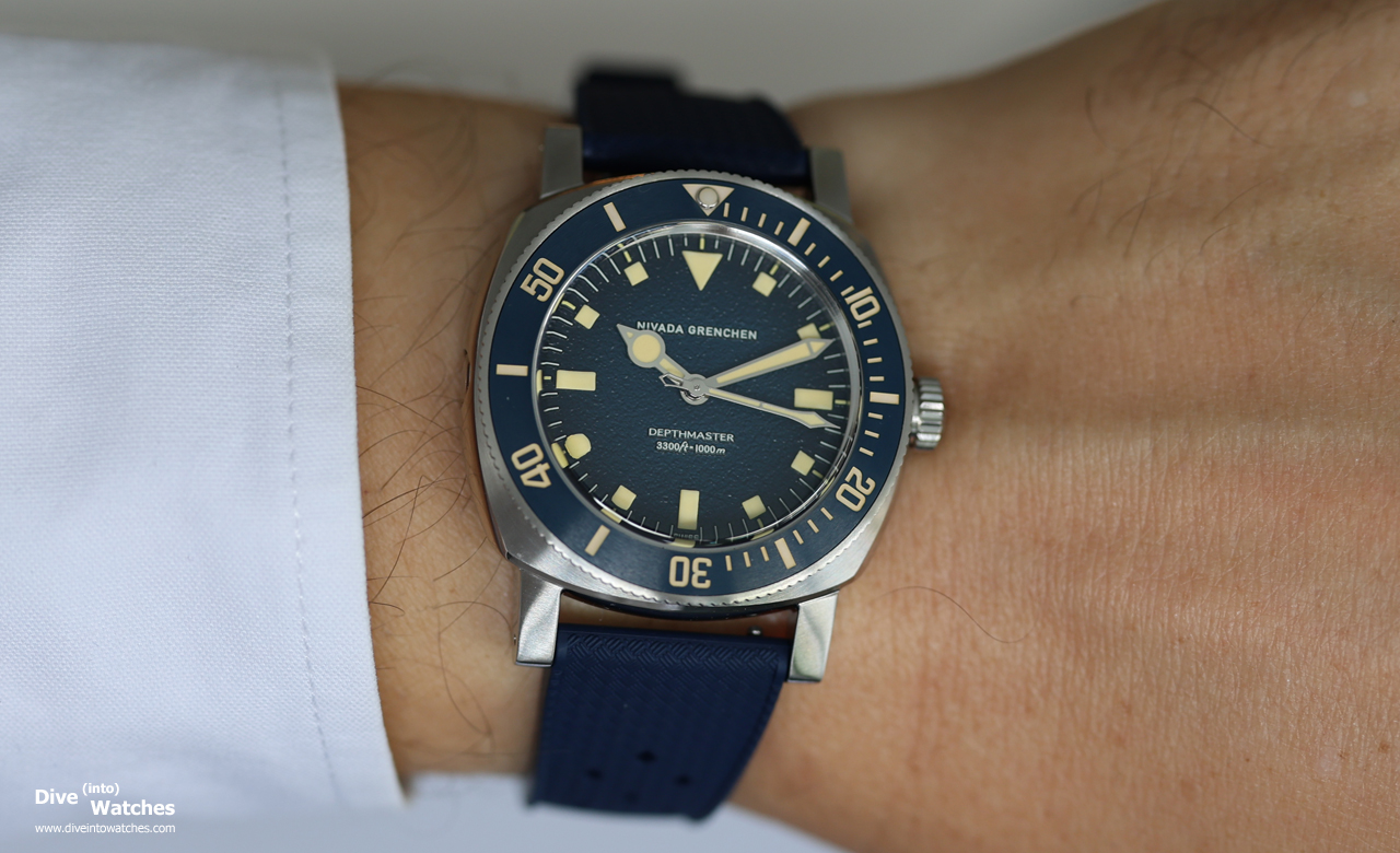 Neue Uhr: Nivada Depthmaster Blue LE