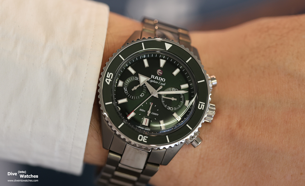 Rado: Captain Cook High-Tech Ceramic Chronograph – Dive into Watches